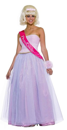 Prom Queen Pink Gown 1950s Retro Sock Hop Fancy Dress Up Halloween ...