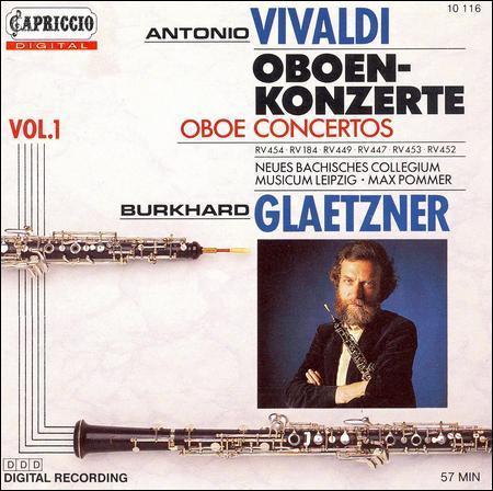 Vivaldi: Oboe Concertos, Vol. 1 (CD, Dec-1995, Capriccio Records) for ...