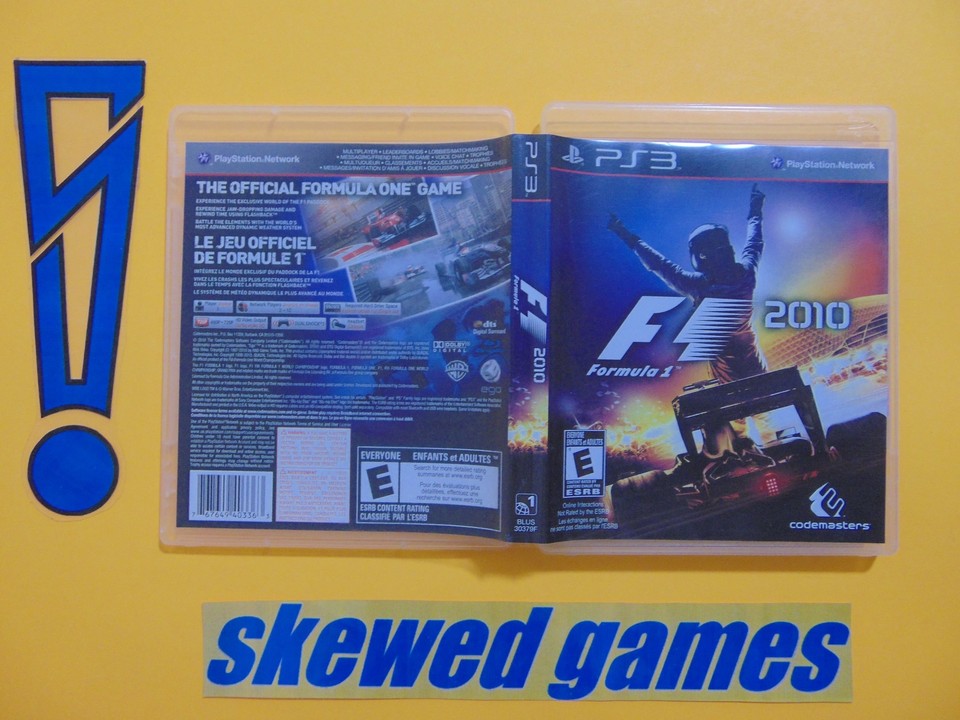 F1 2010 - cib - PS3 PlayStation 3 Sony | eBay