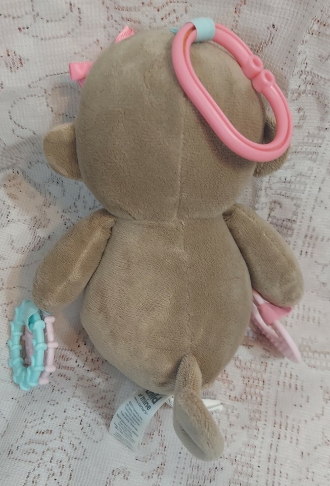 Carters Child Of Mine Brown Monkey Plush 9" Rattle 2015 Rattle Stroller ...
