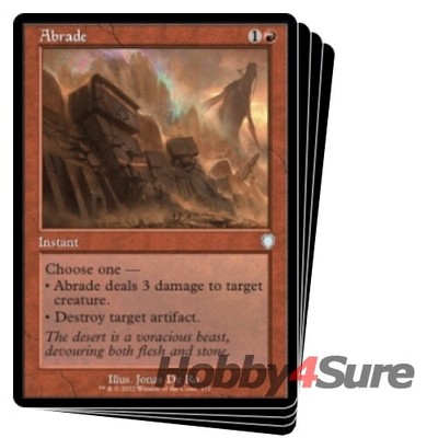 Abrade X4 M/NM Magic: The Gathering MTG The Brothers' War: Commander | eBay