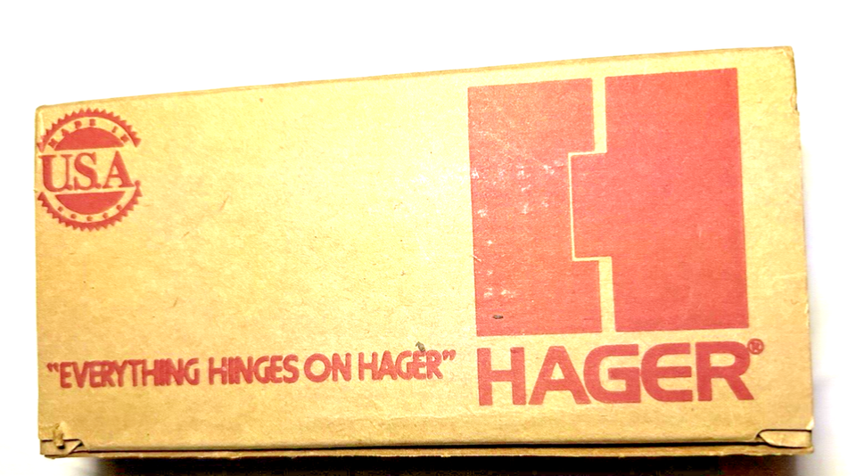 New Hager 4” X 4” Hinge 3 Pcs Stainless Steel BB 1279 US3 Full Mortise ...
