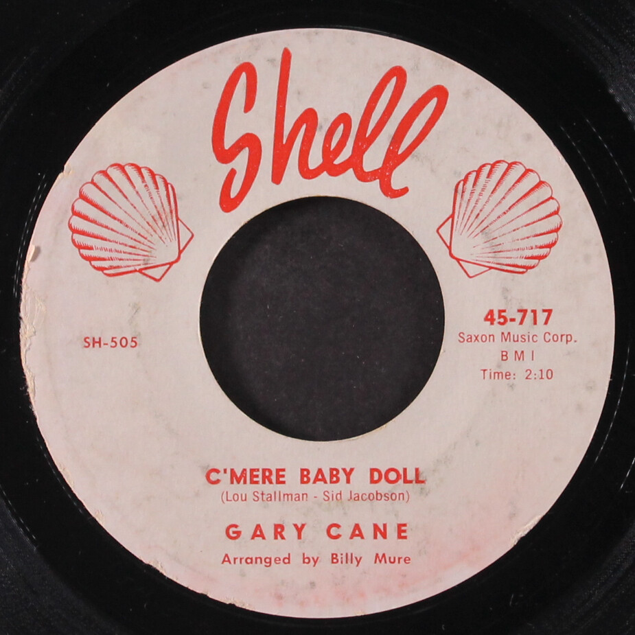 GARY CANE: the fight / c'mere baby doll SHELL 7" Single 45 RPM | eBay