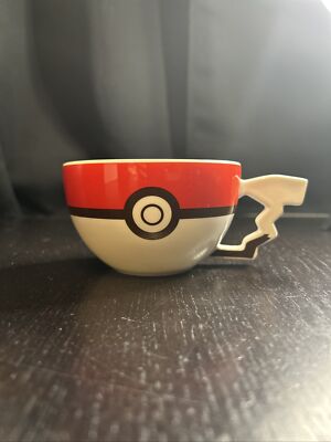 Pokemon Monster Ball Mug Cup Pokémon Cafe Limited Tableware Anime Manga ...