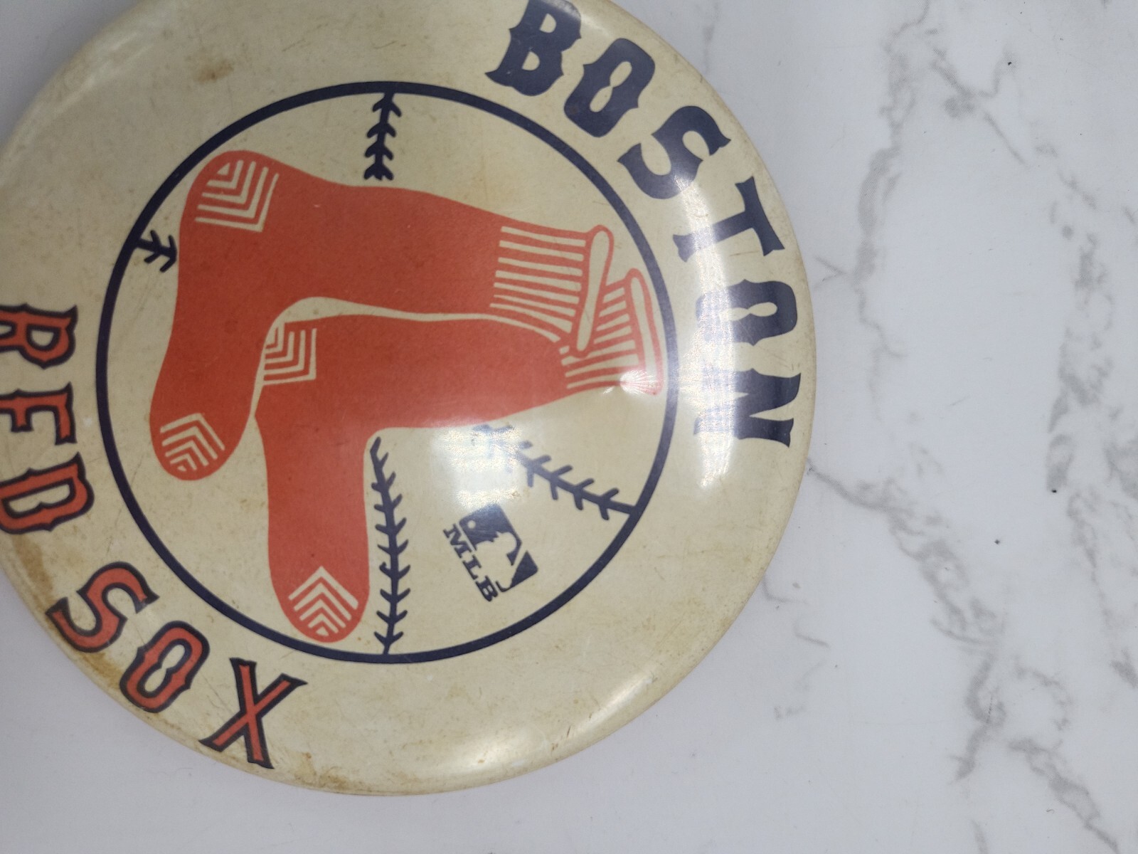 Rare Vintage Boston Red Sox Baseball Team Pinback Pin Button 3.5 inches ...