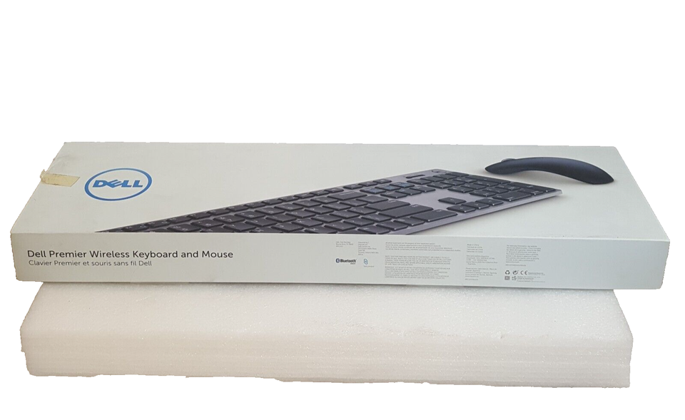 New Dell Premier Wireless Keyboard and Mouse - KM717-GY-CAN MU Sealed ...