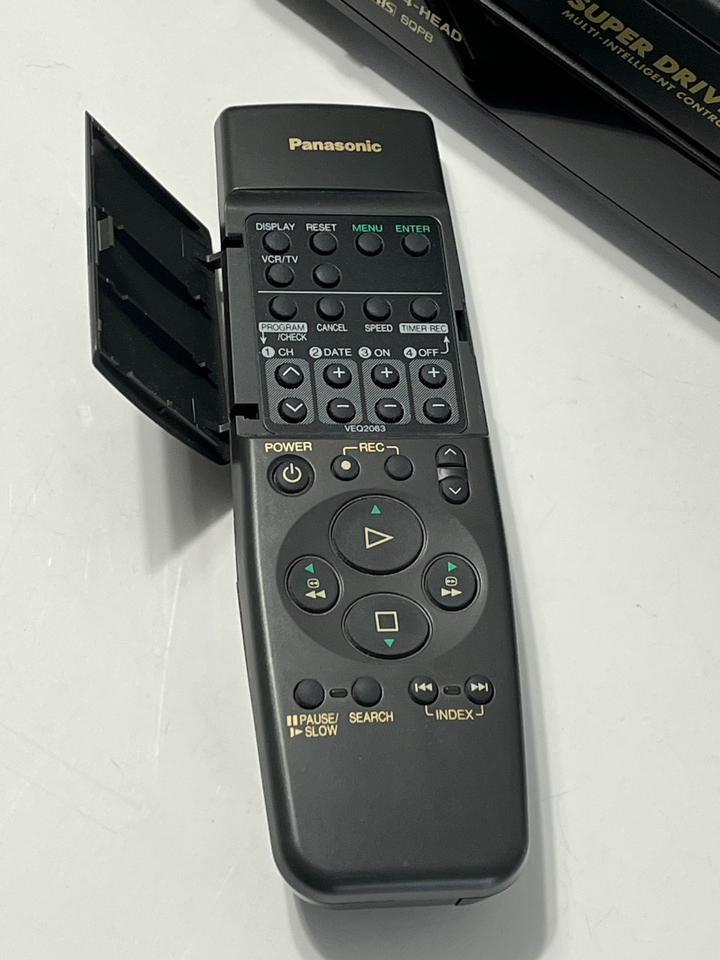 Panasonic AG-1330P Super Drive 4-Head VCR VHS Professional WITH REMOTE ...