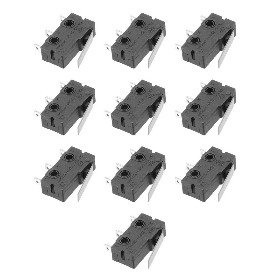 20 Pcs Micro Limit Switch 5A 125 250 VAC Momentary Push Button Switch ...
