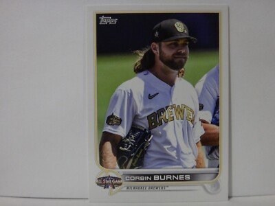CORBIN BURNES 2022 TOPPS UPDATE #ASG-40 ALL STAR GAME MILWAUKEE BREWERS ...