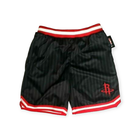 Houston Rockets NBA Men's UNK Pinstripe Basketball Shorts Black Size M ...
