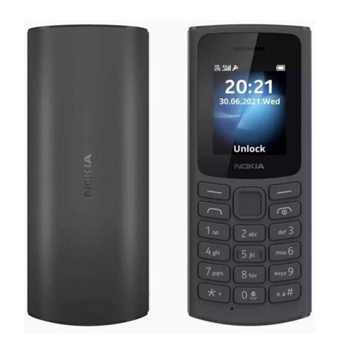 Nokia 105 4G (TA-1378) Mobile Phone - Unlocked - Dual SIM Simple Basic ...