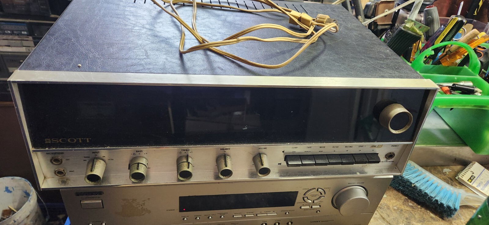 SCOTT RECEIVER STEREOMASTER MODEL 367 Vintage Tested And Works Just ...