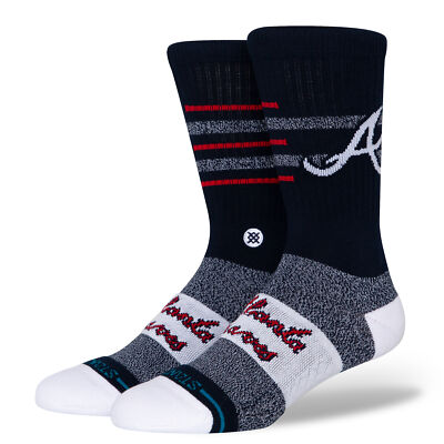 Atlanta Braves Stance MLB X Stance 2024 Closer Crew Socks | eBay