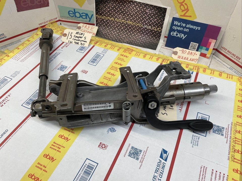 11-16 MINI COOPER S COUNTRYMAN TILT STEERING COLUMN SHAFT ASSEMBLY oem ...