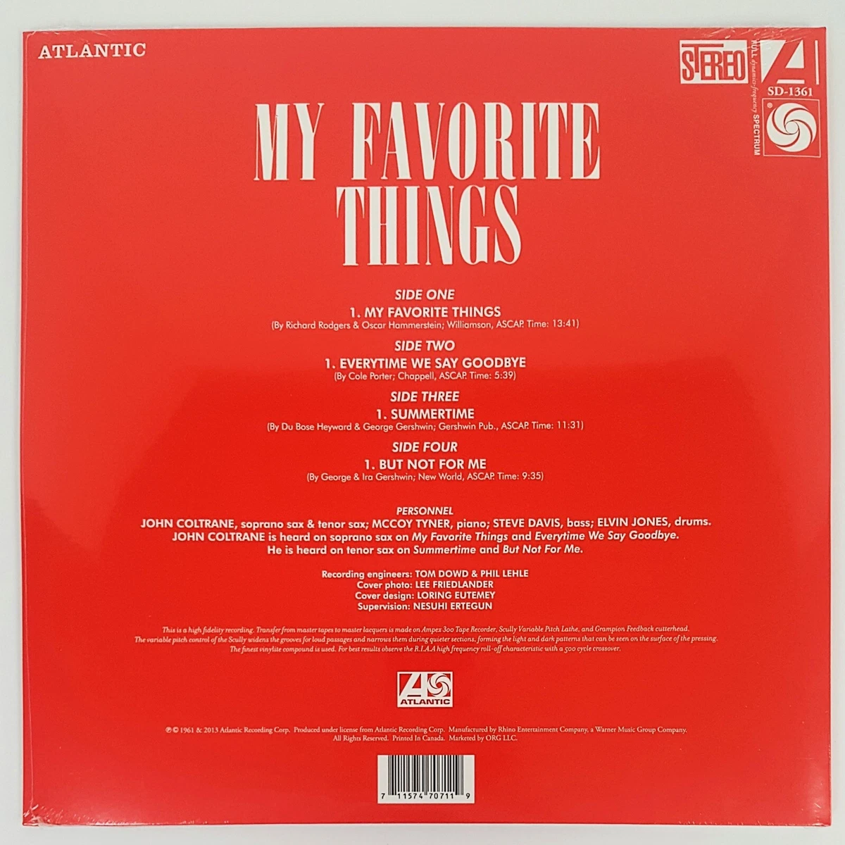 John Coltrane My Favorite Things