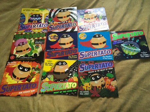 Supertato Series 10 Book Children's Collection Set By Sue Hendra & Paul ...