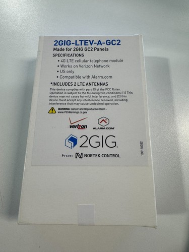 2GIG 2GIG-LTEV-A-GC2 Alarm.com 4G LTE CELL | eBay