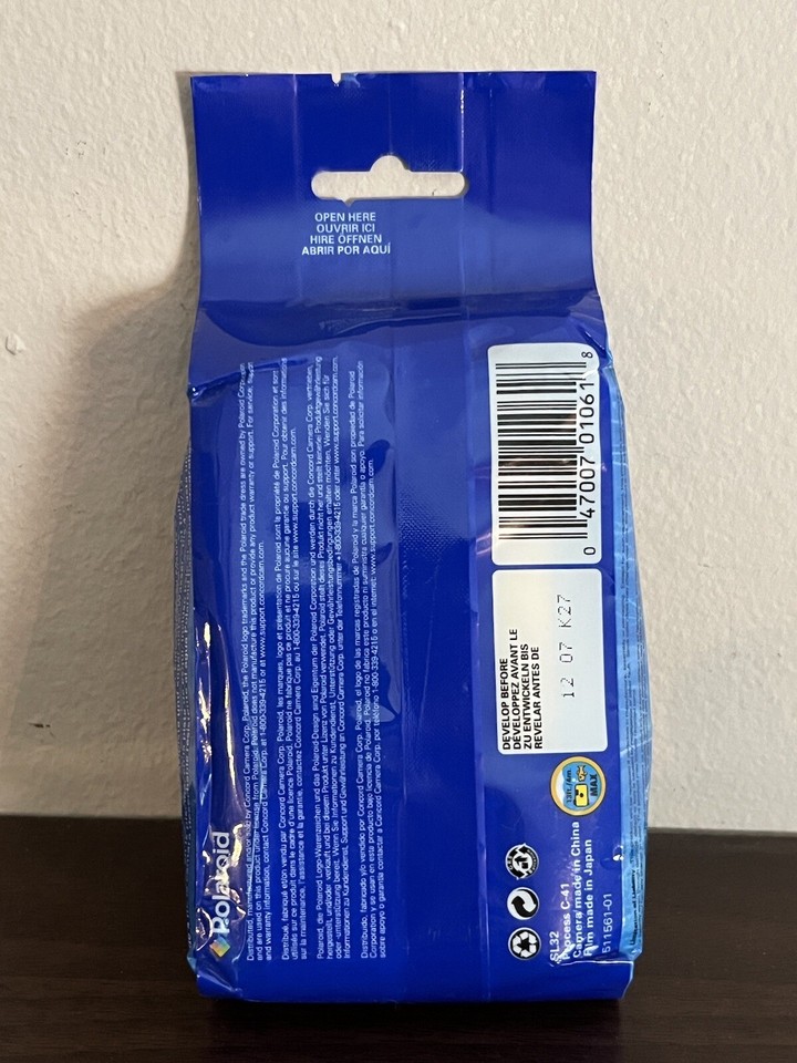 New Sealed Polaroid Camera 400 ASA/ISO 35mm Water Proof Expires 2027 ...