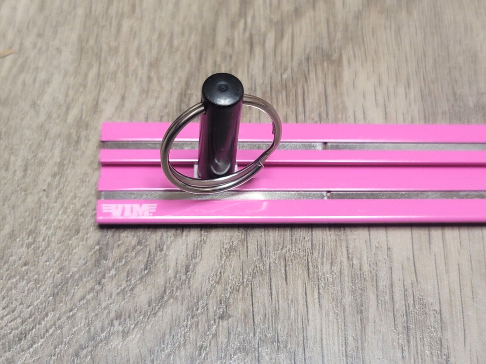 New VIM 20" Pink Magrail Magnetic Socket & Tool Rail w/Free Lifting Peg ...