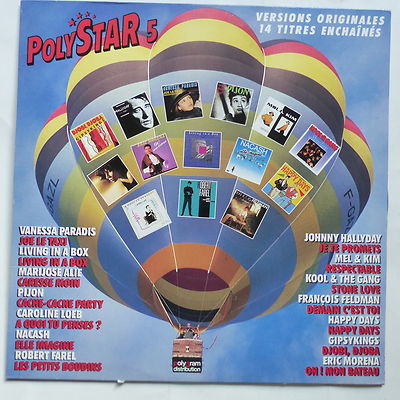 Compil Polystar Vol 5 JOHNNY HALLYDAY VANESSA PARADIS CAROLINE LOEB ...