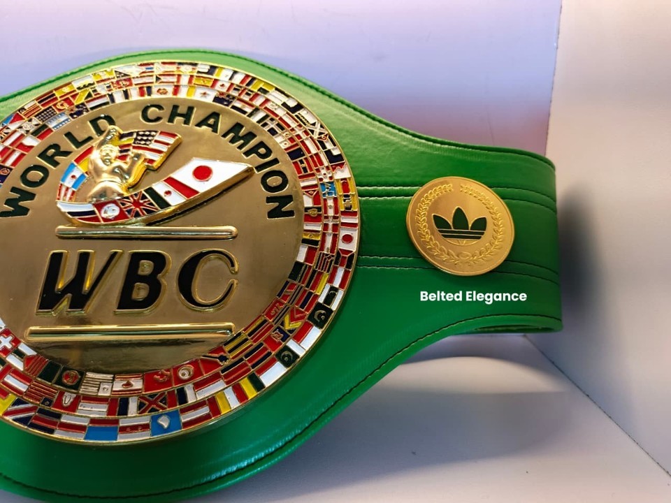 WBC World BOXING Championship Belt Replica High Quality New Edition 3D ...
