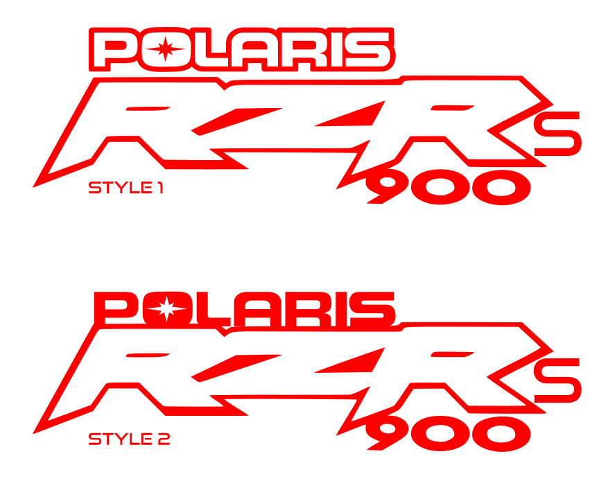 Polaris RZR 900s decals stickers emblem logo decal kit sticker 900 s | eBay