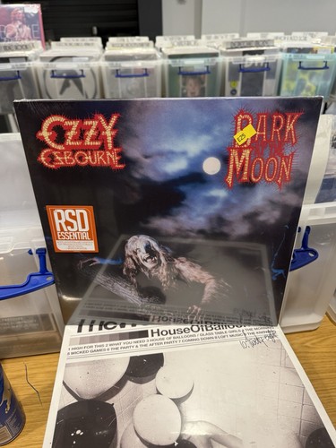Ozzy Osbourne - Bark At The Moon: RSD Cobalt Blue 12" Vinyl LP 2023 ...
