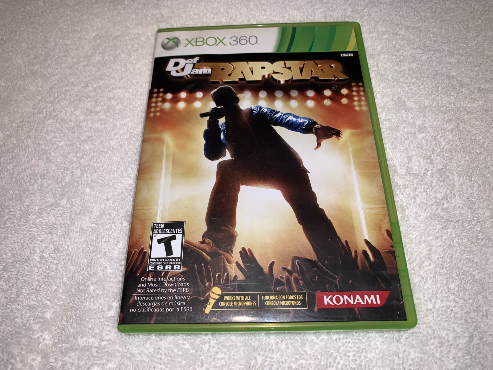 Def Jam Rapstar (Microsoft Xbox 360, 2010) Game Complete Nr Mint ...