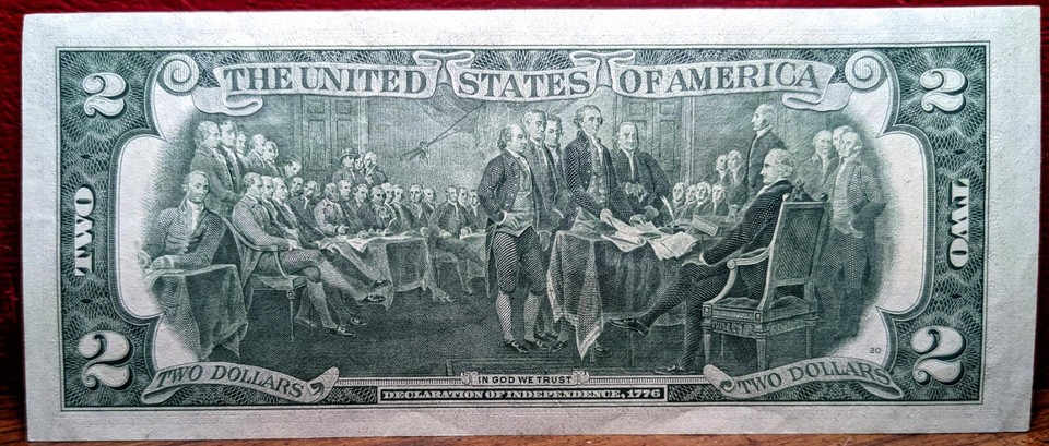 1976 $2 Philadelphia C12081662A NJ State Stamped PM PORT NORRIS, NJ ...