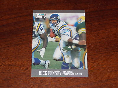 FOOTBALL CARD FLEER ULTRA 1991 RICK FENNEY #195 | eBay