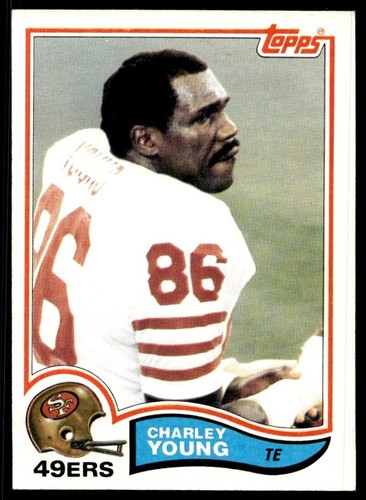 1982 Topps Charle Young San Francisco 49ers #494 | eBay