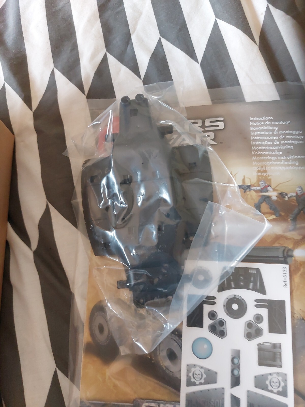 SEALED MECCANO GEARS OF WAR CENTAUR TANK 125+ PIECE CONSTRUCTION SET | eBay