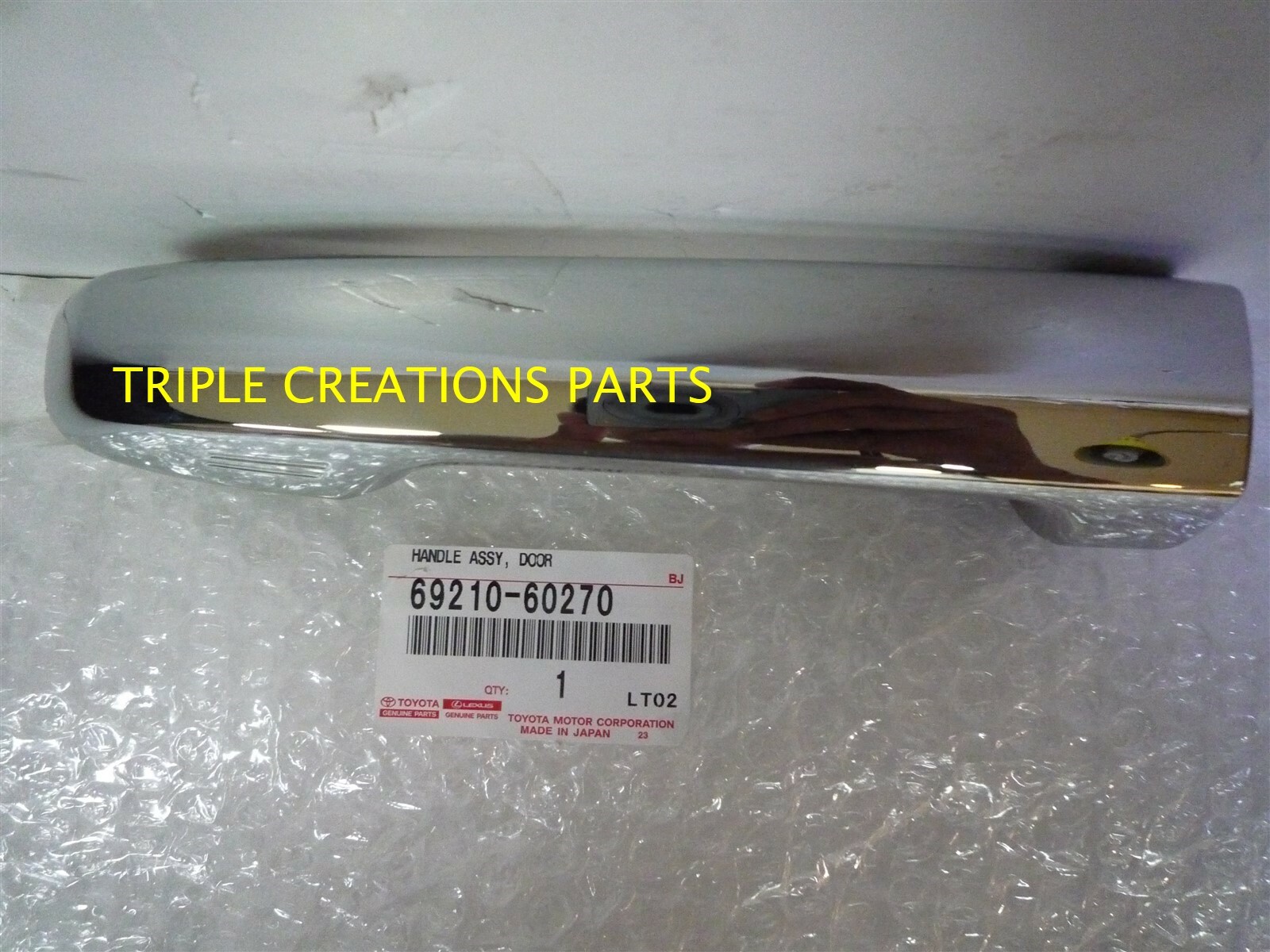 Genuine Toyota 69210-60270 Handle Assy Rear Door Outside RH 6921060270 ...