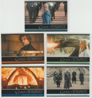 (5) 2013-2017 Game of Thrones Seasons 3-7 DAENERYS & TYRION P1 Promo ...