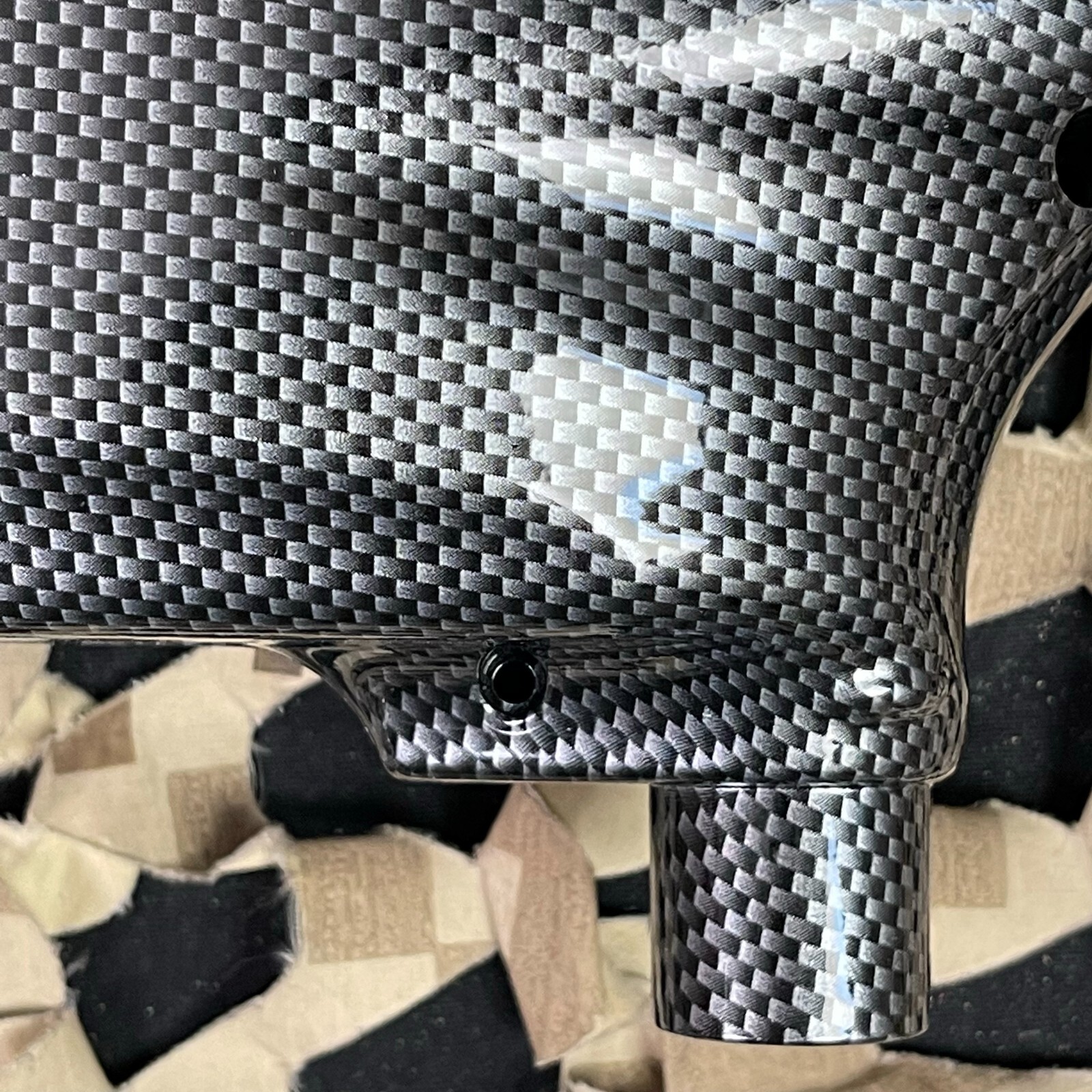 EMPIRE MAGNA DRIVE LOADER HOPPER SHELL KIT CARBON FIBER w/ BATTERY DOOR ...