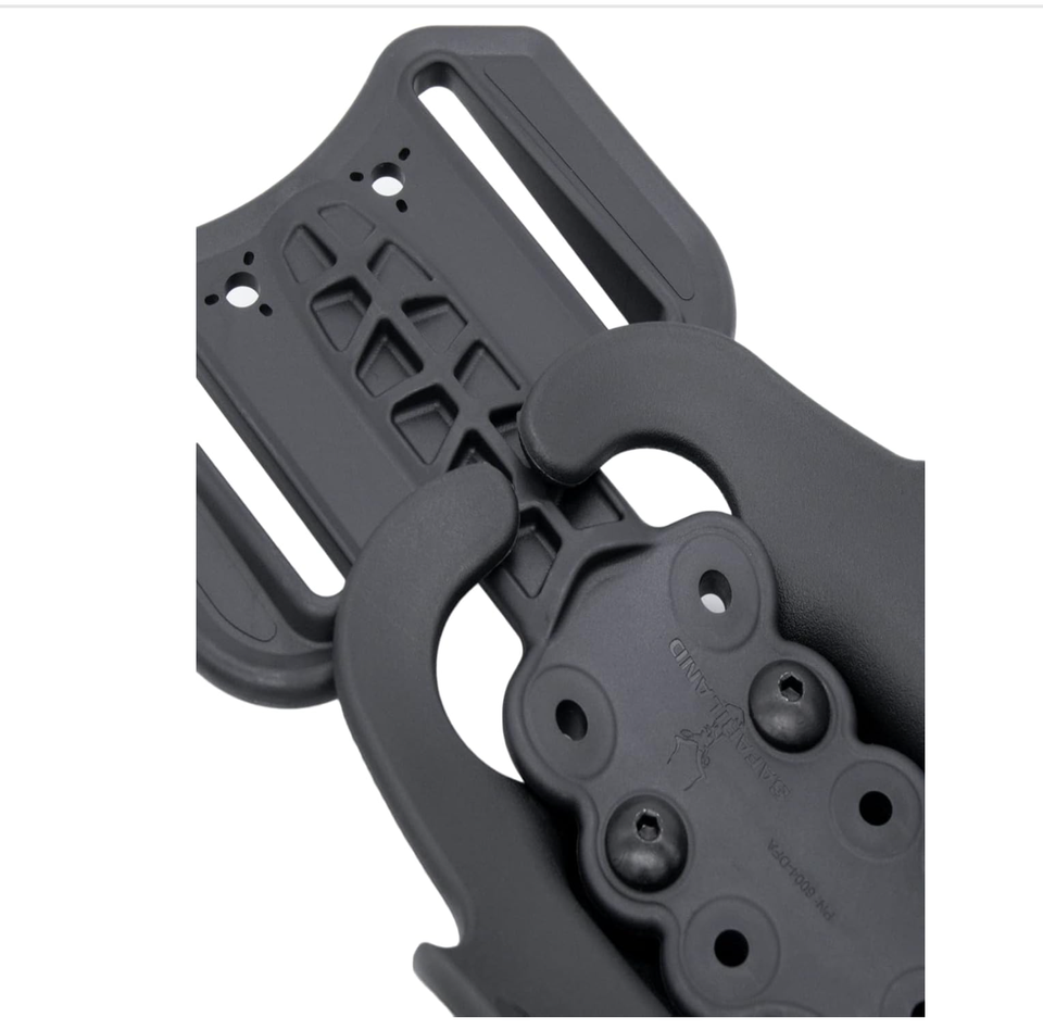 Safariland 6004-25-2 Tactical Plate W/DFA Black Drop Flex Adapter w ...