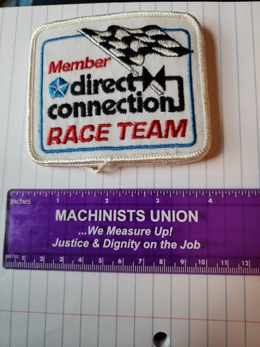 Vintage Mopar Direct Connection Race Team Patch | eBay