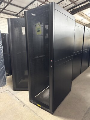 APC AR3357 48U SERVER RACK WIDE 750mm 19" RACKS 1200MM NETSHELTER SX ...