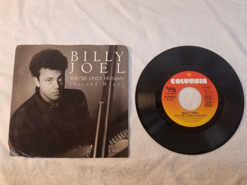 BILLY JOEL "YOUR'E ONLY HUMAN" 45 RPM Record COLUMBIA RECORDS | eBay