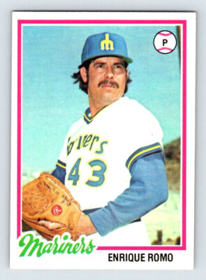 ENRIQUE ROMO Seattle Mariners 1978 Topps Baseball Card B185 | eBay