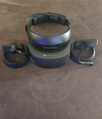 HP VR1000-100 Windows Mixed Reality Headset with Controllers - Black ...