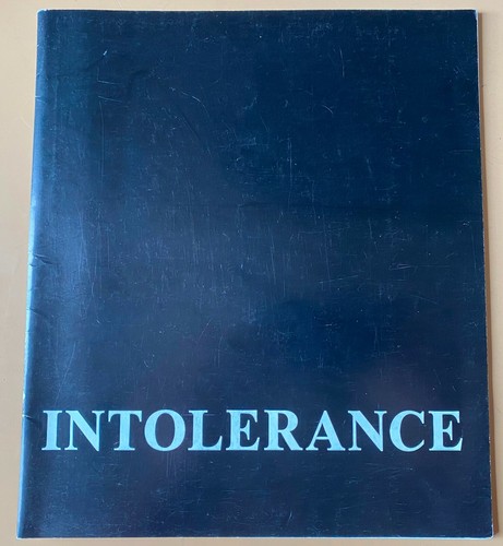 Press Release Intolerance Lillian Gish D.W.Griffith Robert Harron | eBay