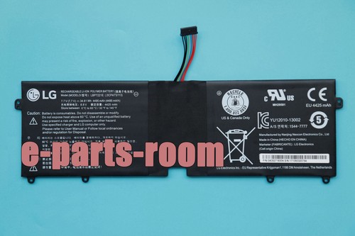 New Genuine LBG722VH LBP7221E Battery for LG Gram 13Z940 14Z950 13ZD940 ...