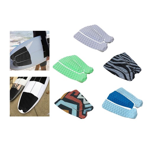 3Pcs Surfboard Traction Pad Deck Grip Mat Surfing Padding Professional ...