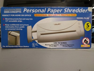 Strip Cut Shredders - Design Concepts