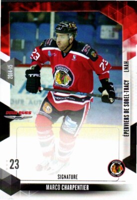 Marco Charpentier 2014-15 Sorel-Tracy Eperviers | eBay