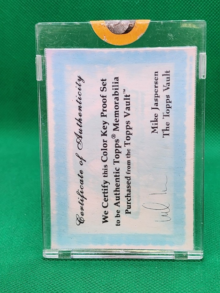 Harvey Martin TOPPS VAULT COLOR KEY PROOF CARD - Dallas Cowboy | eBay