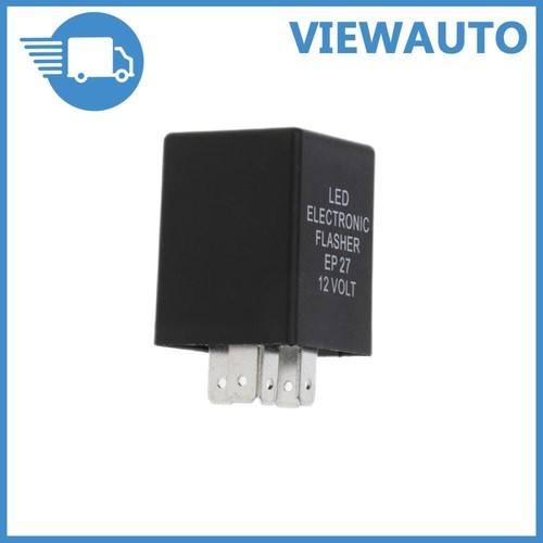 5-Pin EP27 LED Flasher Relay 12V Black Car Turn Signal Indicator ...