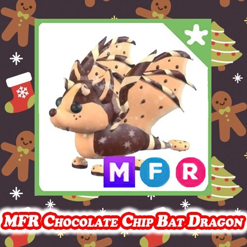 MFR Chocolate Chip Bat Dragon 🎄NEW PET CHRISTMAS |Adopt from Me|CHEAP ...