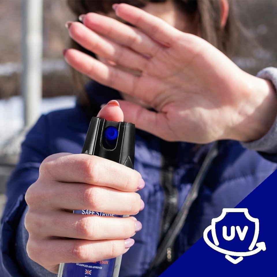 Self Defense Spray Long Range Criminal Identifier UK Legal Self ...